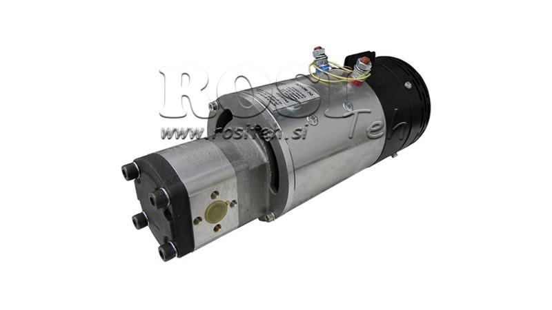 HYDRAULIC ASSEMBLY WITH HYDRAULIC PUMP GR.2 + ELECTRIC MOTOR 24V - 4 ...