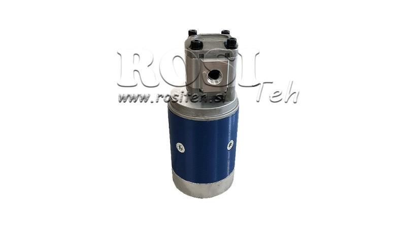 HYDRAULIC ASSEMBLY WITH HYDRAULIC PUMP GR.1 + ELECTRIC MOTOR 24V 2,5kW ...