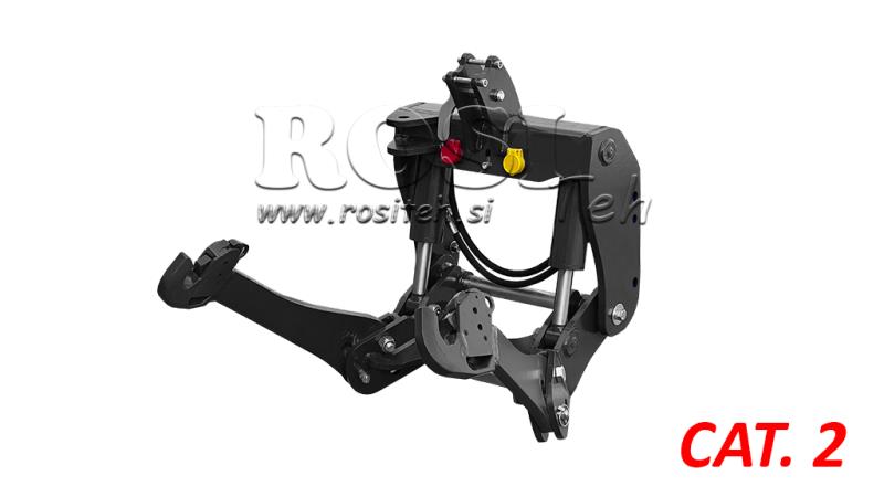 UNIVERSAL KIT FRONT HYDRAULICS 2KAT FOR TRACTOR 1500KG ROSI TEH